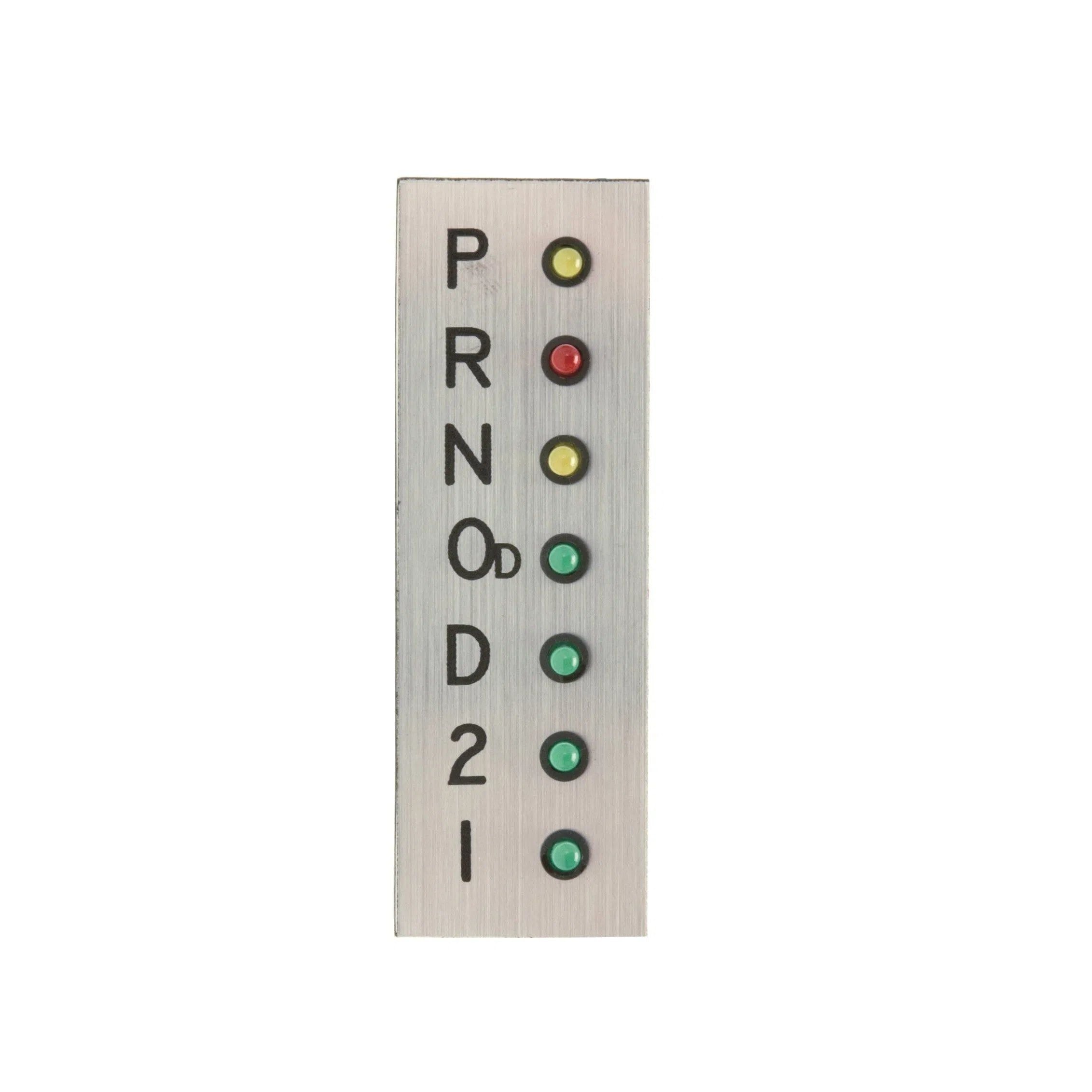 Dakota Digital Vertical LED Gear Position Indicator Plate w/ Overdrive ...