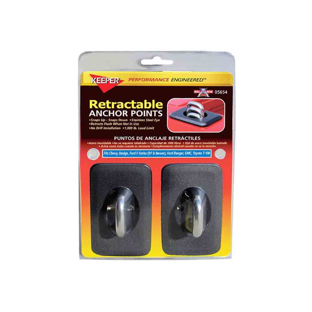 Retractable Bull Ring® Anchor Points - Pair – RV Trader Accessories Store